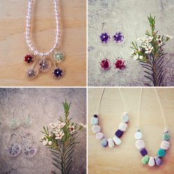 Pretty in Pink collection – Julie Frahm – Glass Jewellery