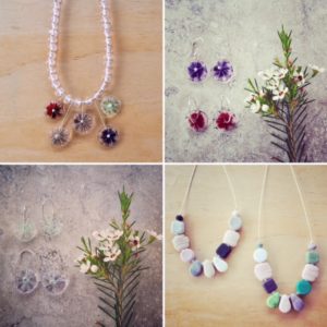 Pretty in Pink collection – Julie Frahm – Glass Jewellery